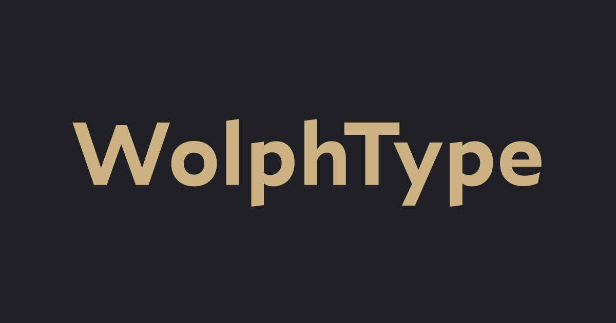 Wolph Type